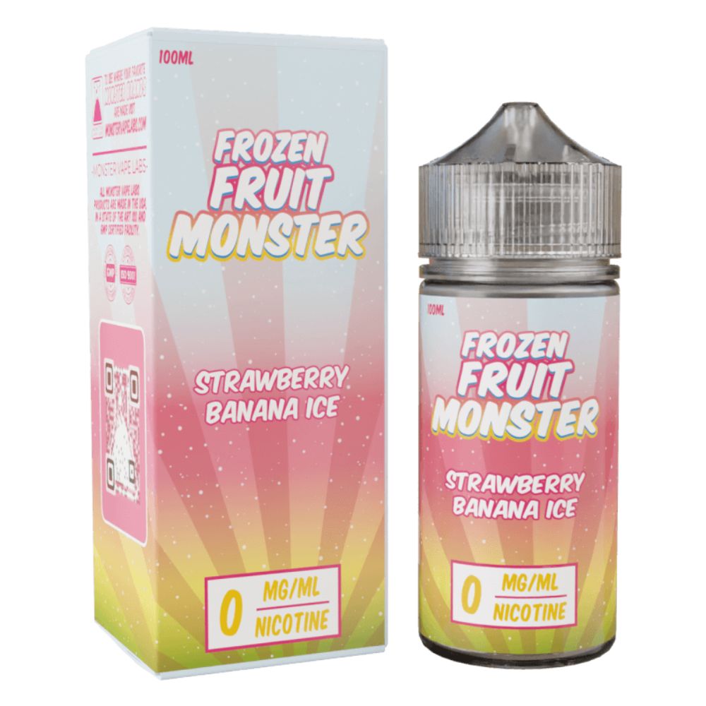 Frozen Fruit Monster TFN – Strawberry Banana ICE 100mL – University Vape