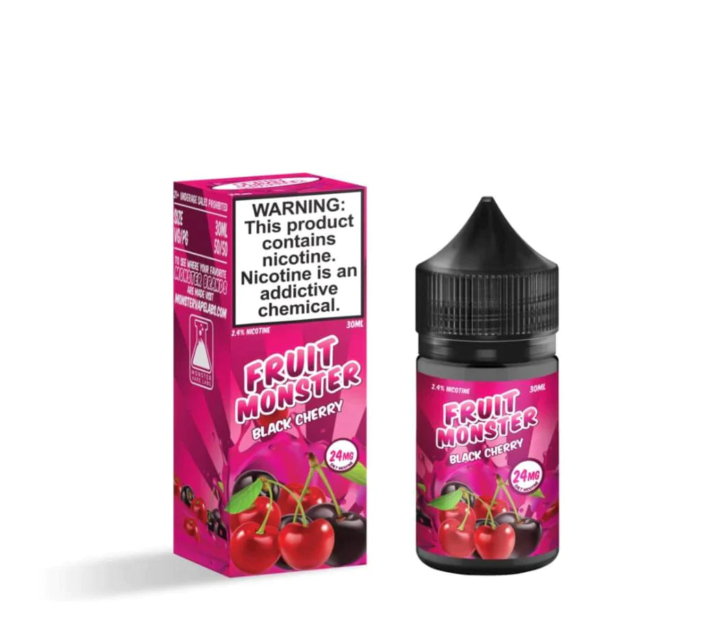 FROZEN FRUIT MONSTER BLACK CHERRY ICE EJUICE 100mL – University Vape