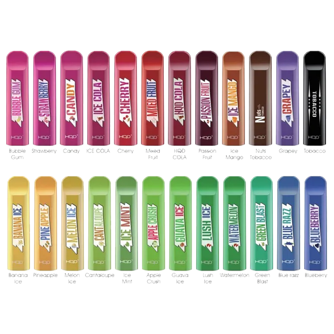 HQD Cuvie Nicotine Disposable Vape 3 pk 300 Puff – University Vape