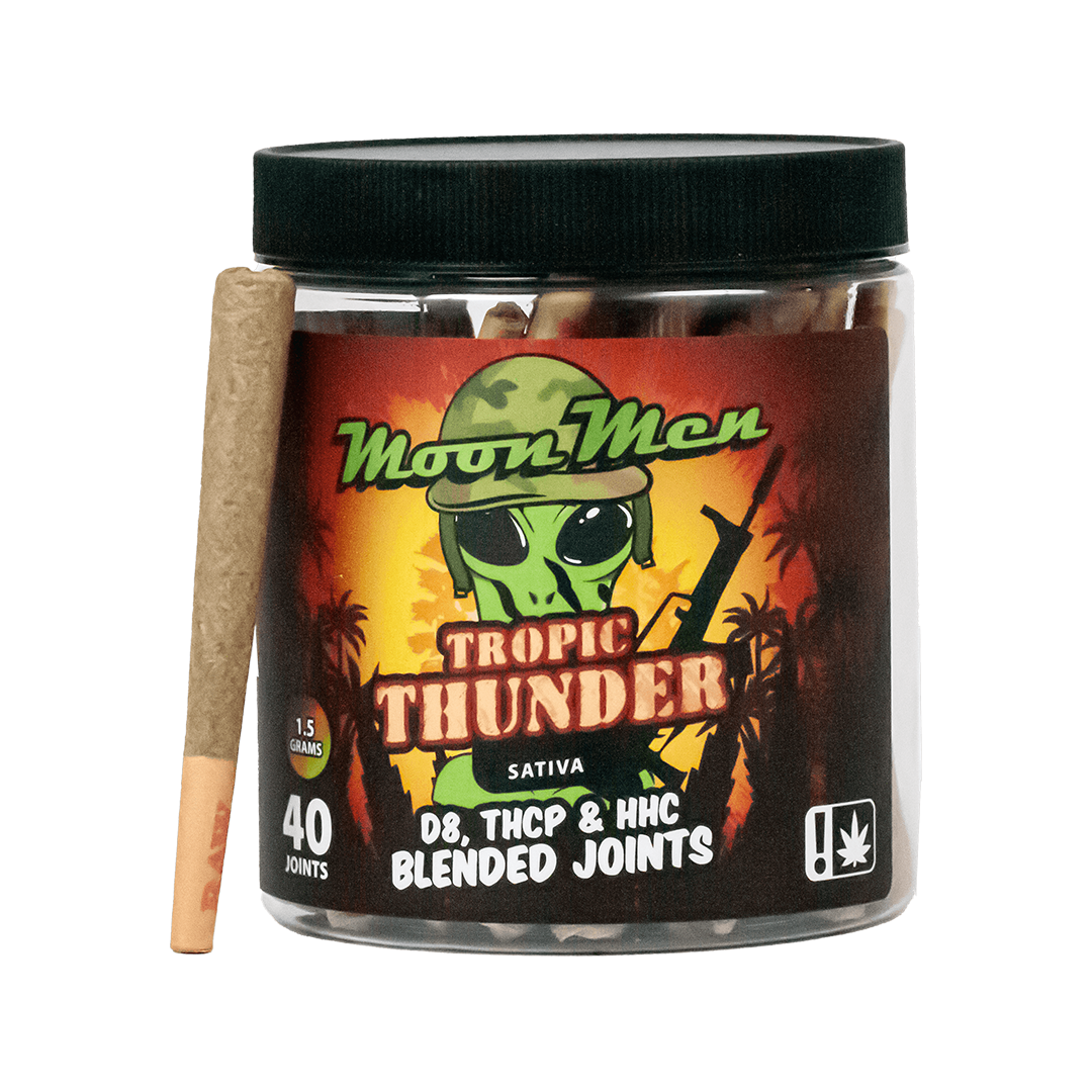 Blended Joints (1.5g / 40ct) – Tropic Thunder (Sativa) – University Vape
