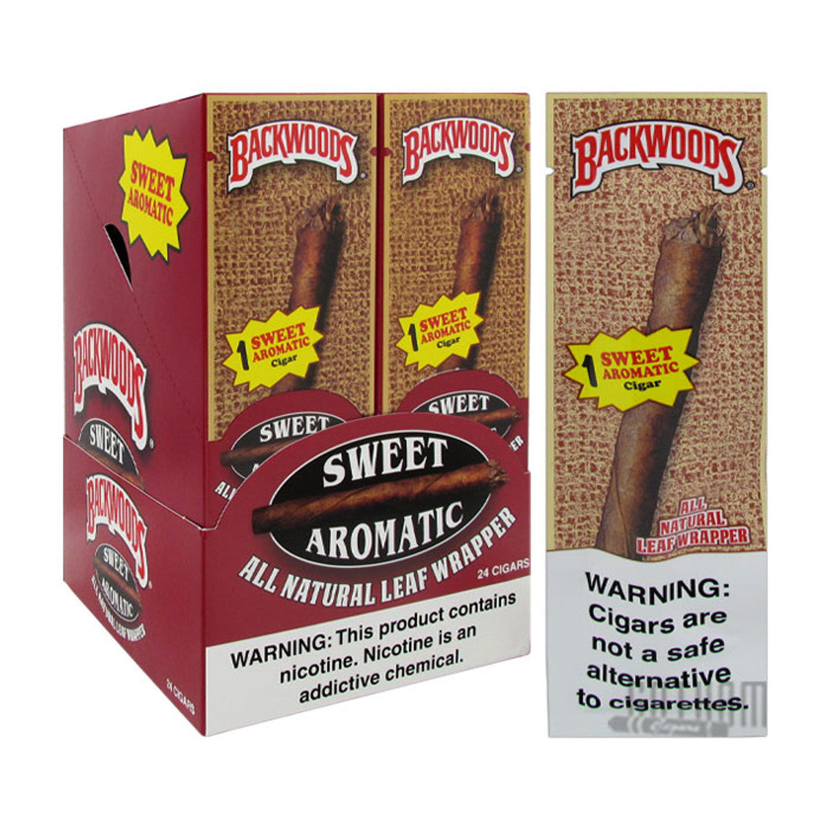 Backwoods Sweet Aromatic Singles – University Vape