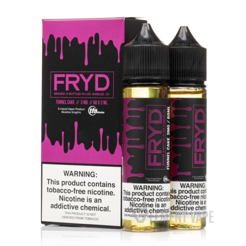 FUNNEL CAKE - FRYD E-LIQUID - 120ML – University Vape