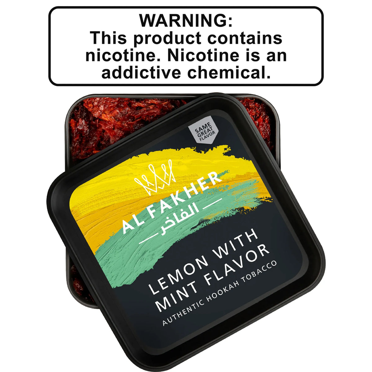 Al Fakher Lemon Mint Shisha Tobacco - 250g – University Vape